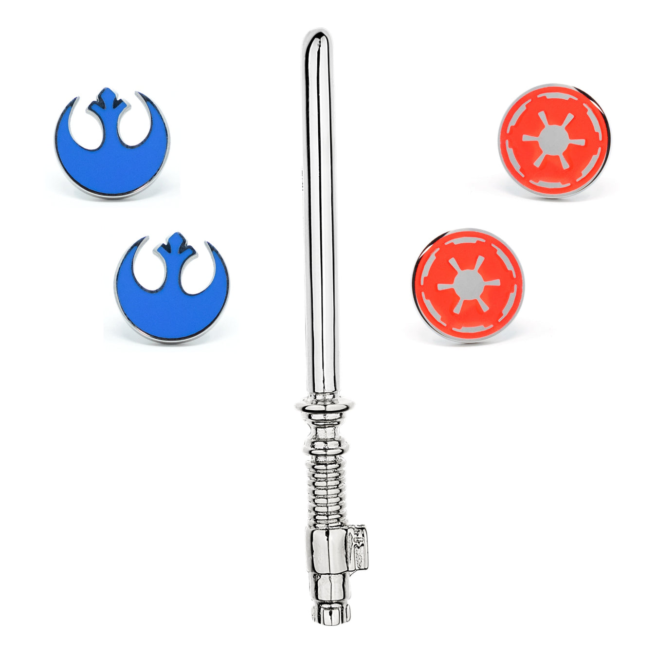Light Laser Sword + Rebel Emblem + Empire Emblem – Hero's Armory